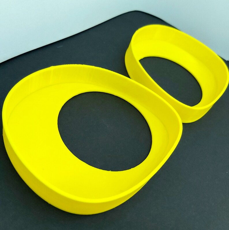 Yellow Fursuit Eyes 3D Printed Furry Toony Eye Blanks for | Etsy