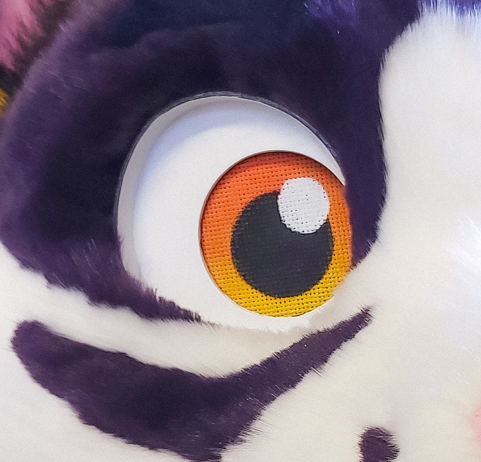 Black Eye Kit Make Your Own 3D Printed Furry Toony Eyes for - Etsy UK