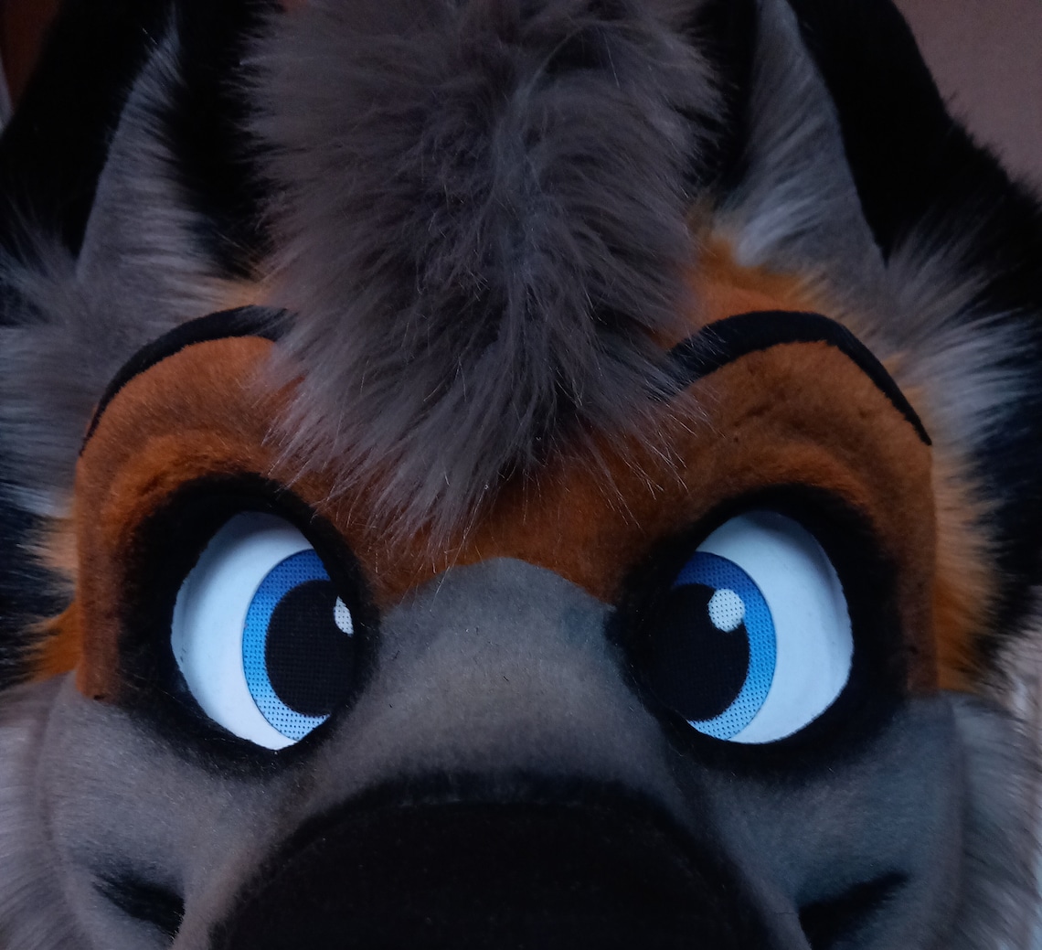 White Fursuit Eyes 3D Printed Furry Toony Eye Blanks for - Etsy