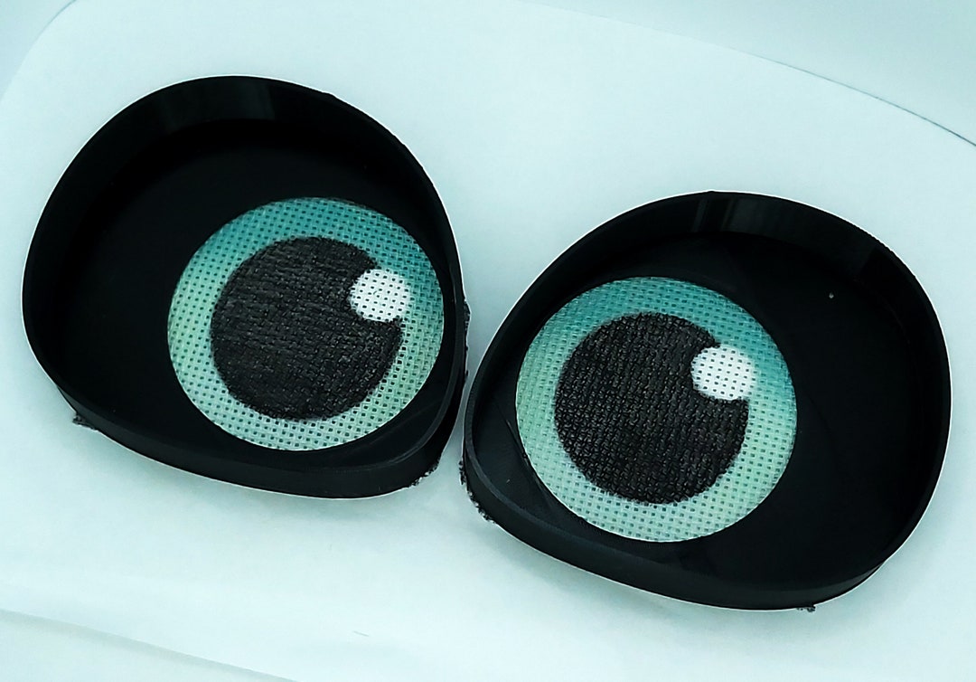 Fursuit Eye Mesh Waterproof Pupils for DIY Furry Costumes in Various ...