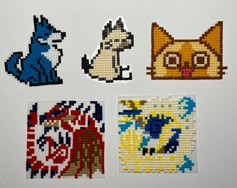 Monster Hunter Pixel Art - Etsy Australia