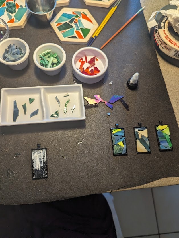 Micro Mosaic Wearable Art - Etsy