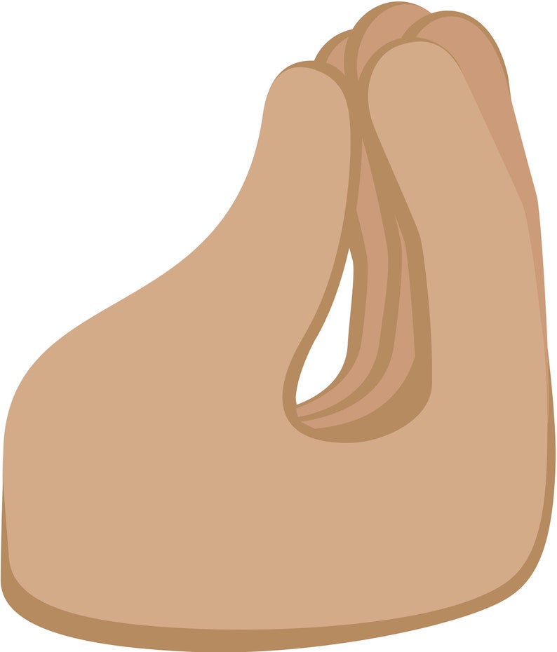 Pinched Fingers, Italian Hand Gesture, 6 Colors, Emoji, Twitter, Emoji ...