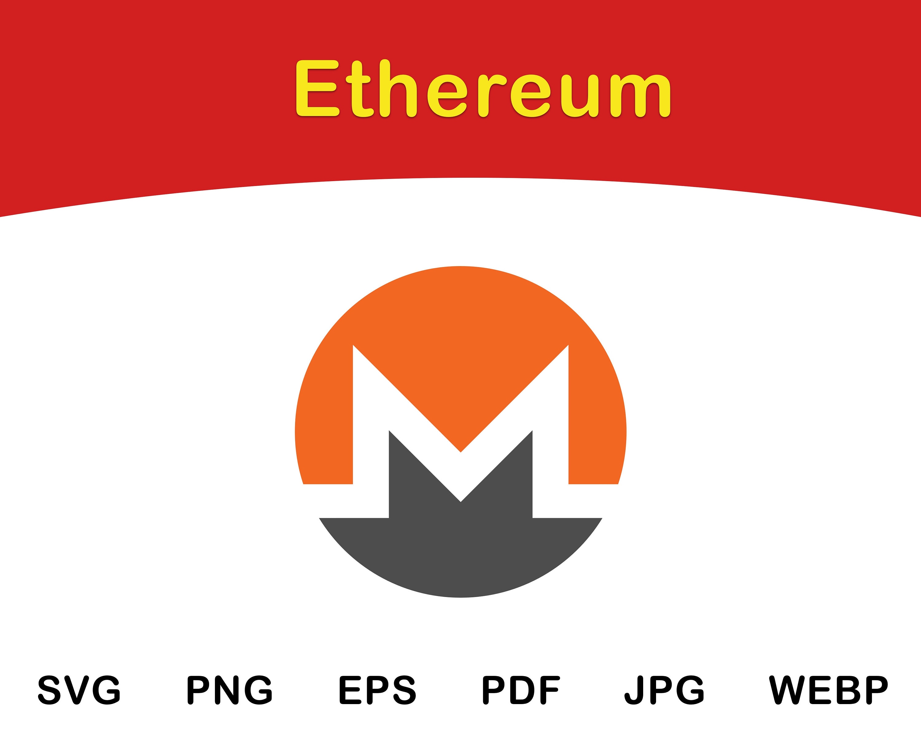 483 Cryptocurrency SVG Logos. Bitcoin, Litecoin, Ethereum, and All ...