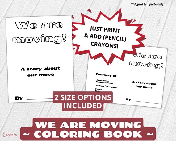 Real Estate Coloring Book Real Estate Coloring Pages - Etsy
