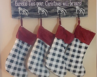 Christmas Stocking Spooky - Etsy