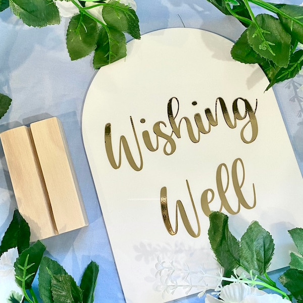 Wishing Well Sign - Etsy Australia