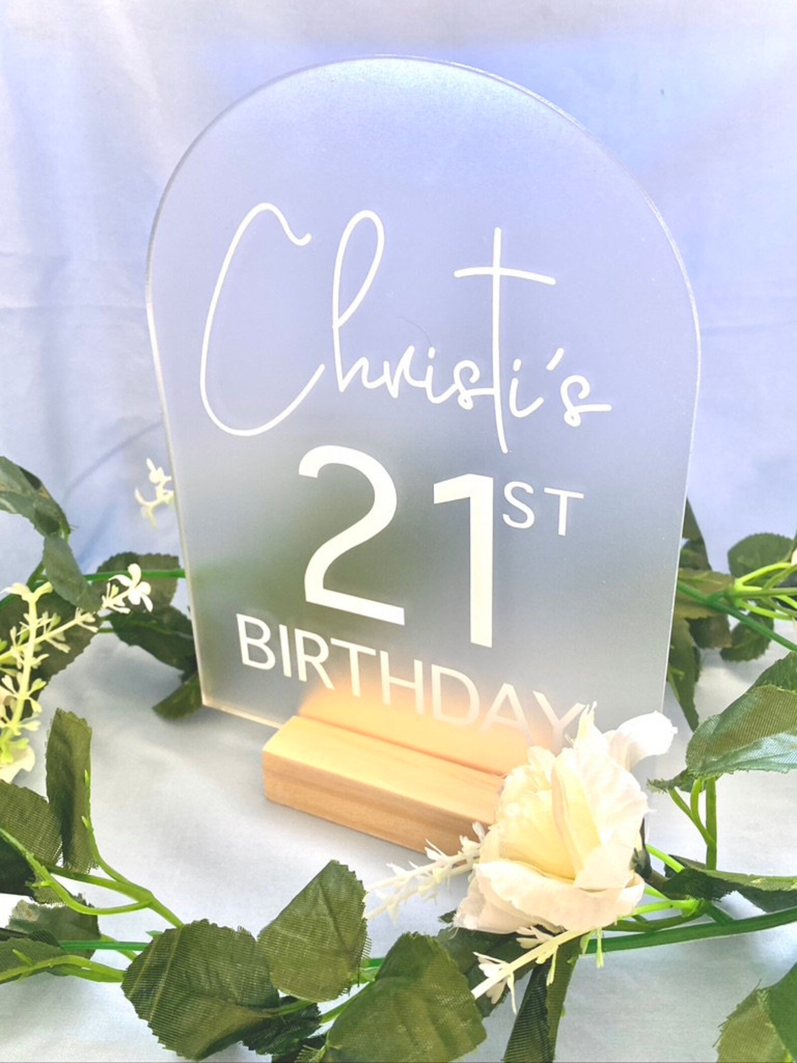 Acrylic Birthday Signs - Etsy