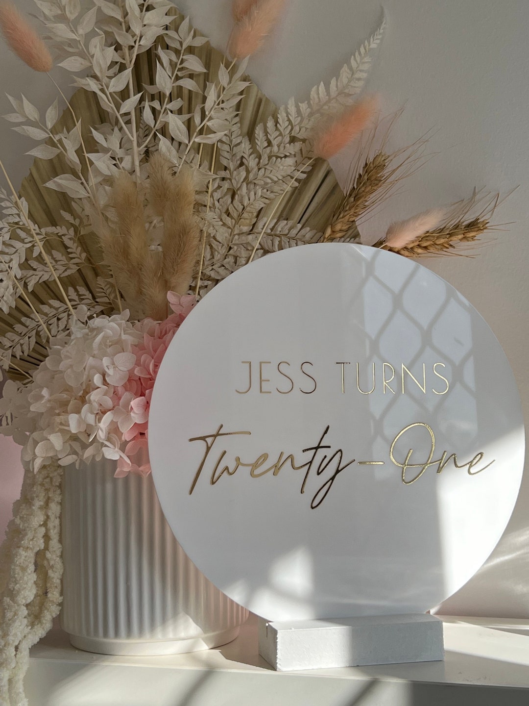 Acrylic Birthday Signs - Etsy
