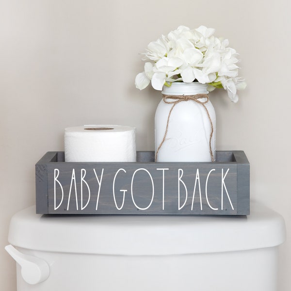 Back of Toilet Box - Etsy