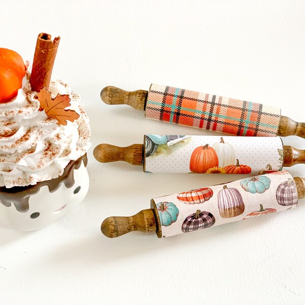 Fall Rolling Pin - Etsy