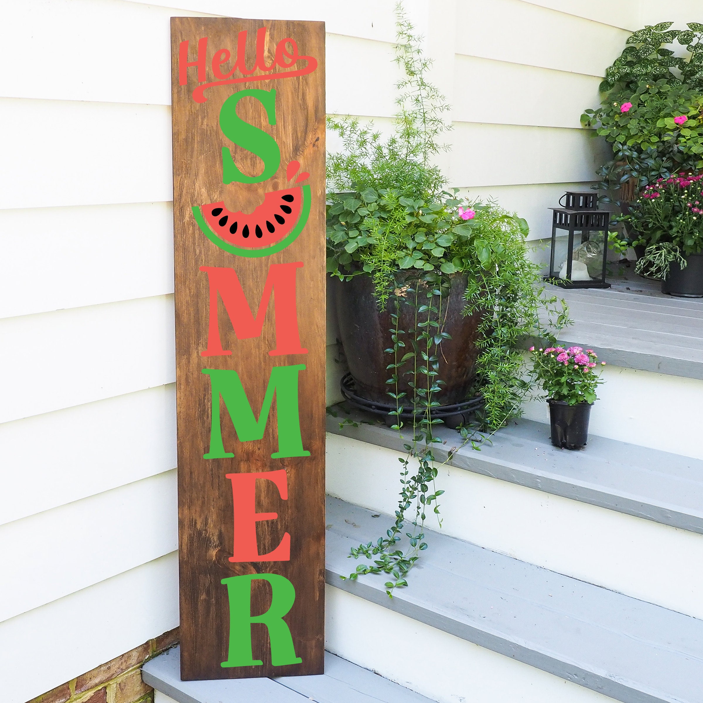 Hello Summer Porch Sign Summer Porch Sign Summer Porch - Etsy