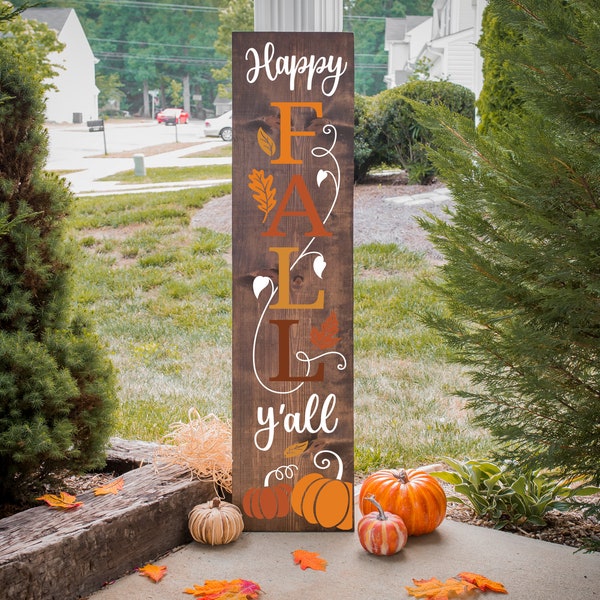 Happy Fall Yall - Etsy