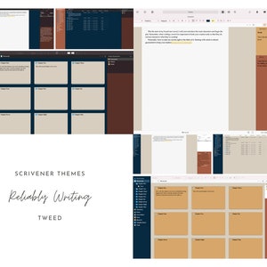 Dark Autumn Scrivener 3 Theme for Windows - Etsy