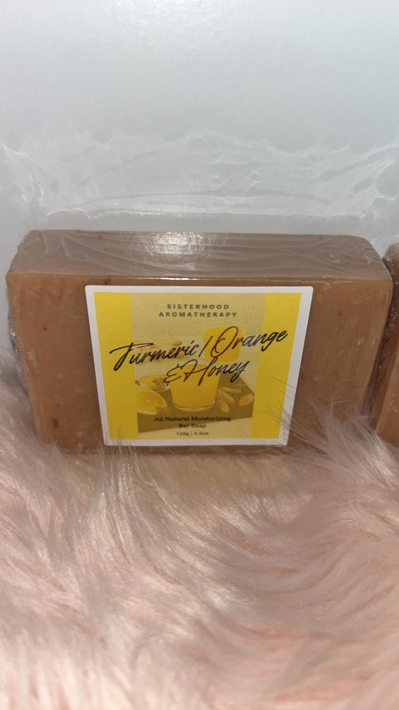 Handmade Turmeric Soap, Natural, Vegan Skincare - Etsy