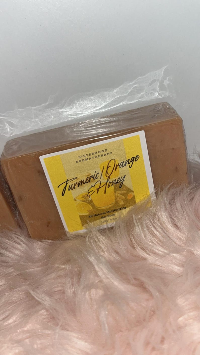 Handmade Turmeric Soap, Natural, Vegan Skincare - Etsy