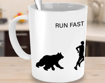 I Run for Chocolate 11oz 15oz Mug Novelty Gift Run Mug Run Coffee Mug ...