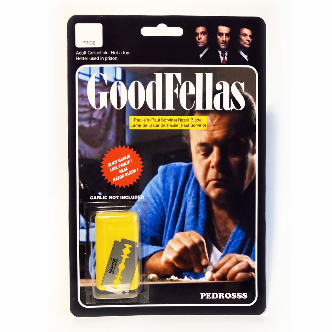 The Goodfellas - Goodfellas Bootleg Toy! Real Razor Blade, Cut Garlic ...