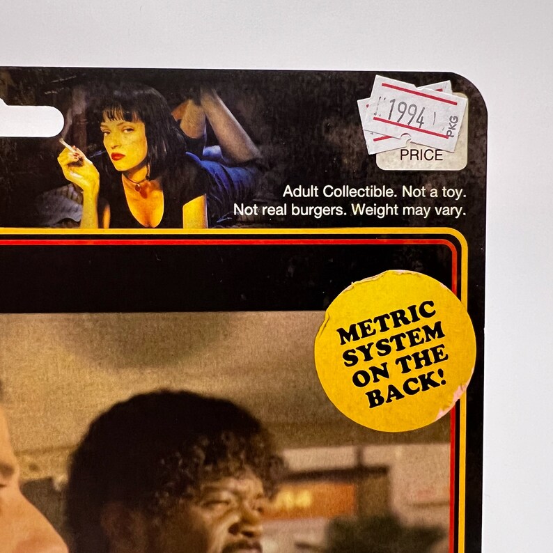 Pulp Fiction Pulp Fiction Bootleg Toy Quarter Pounder and - Etsy