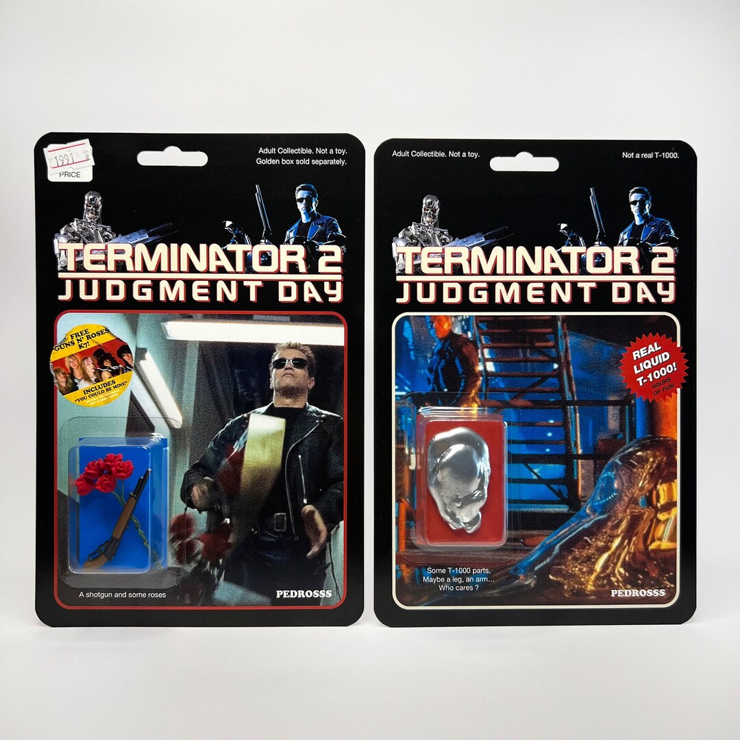 Terminator 2 Terminator 2 Judgment Day Bootlegs Toys Pack of 2 - Etsy