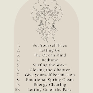 LETTING GO Guided Meditation Script Collection | 10 Guided Meditation ...