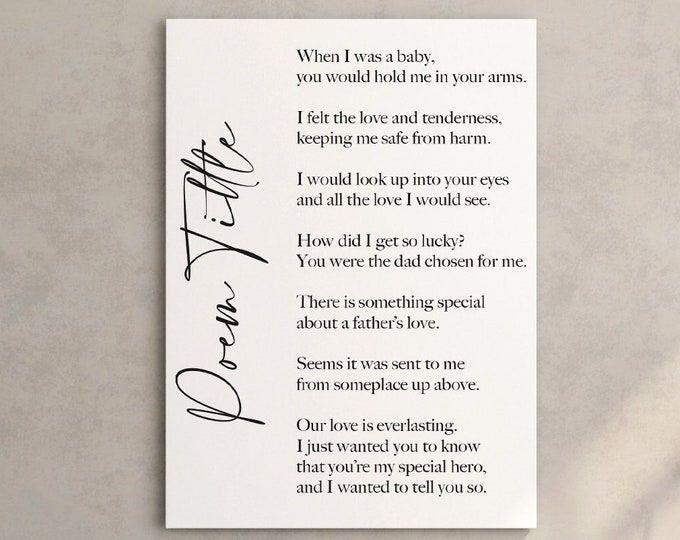 Print Your Own Poem Canvas, Couple Proposal Speech Poster Wall Art ...