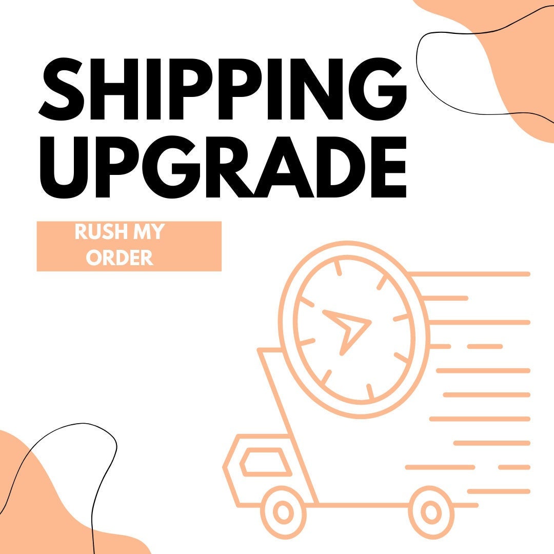Shipping Upgrade & Rush My Order - Etsy
