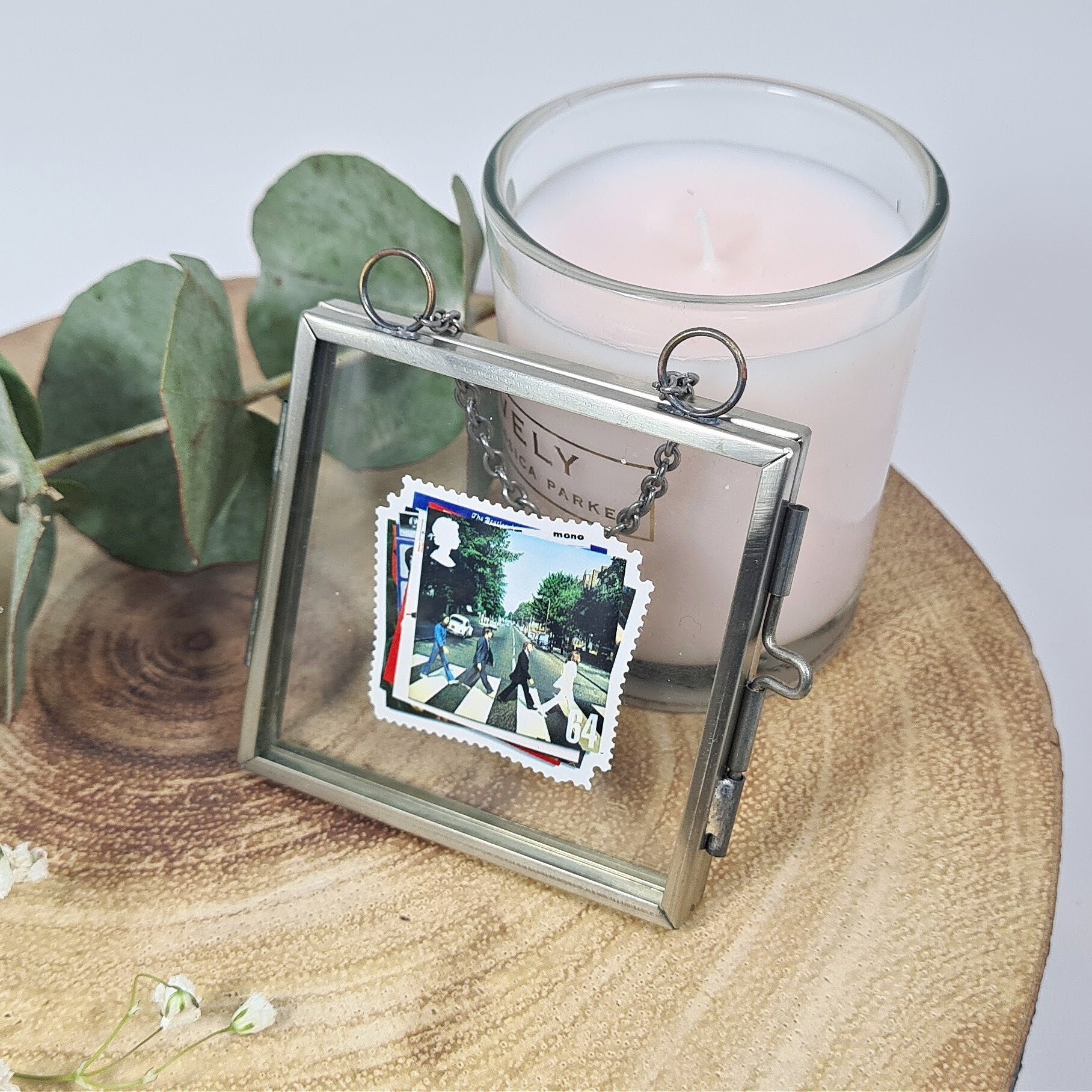 The Beatles 'abbey Road' Album Cover Stamp Art, Fab Four Gift Idea ...