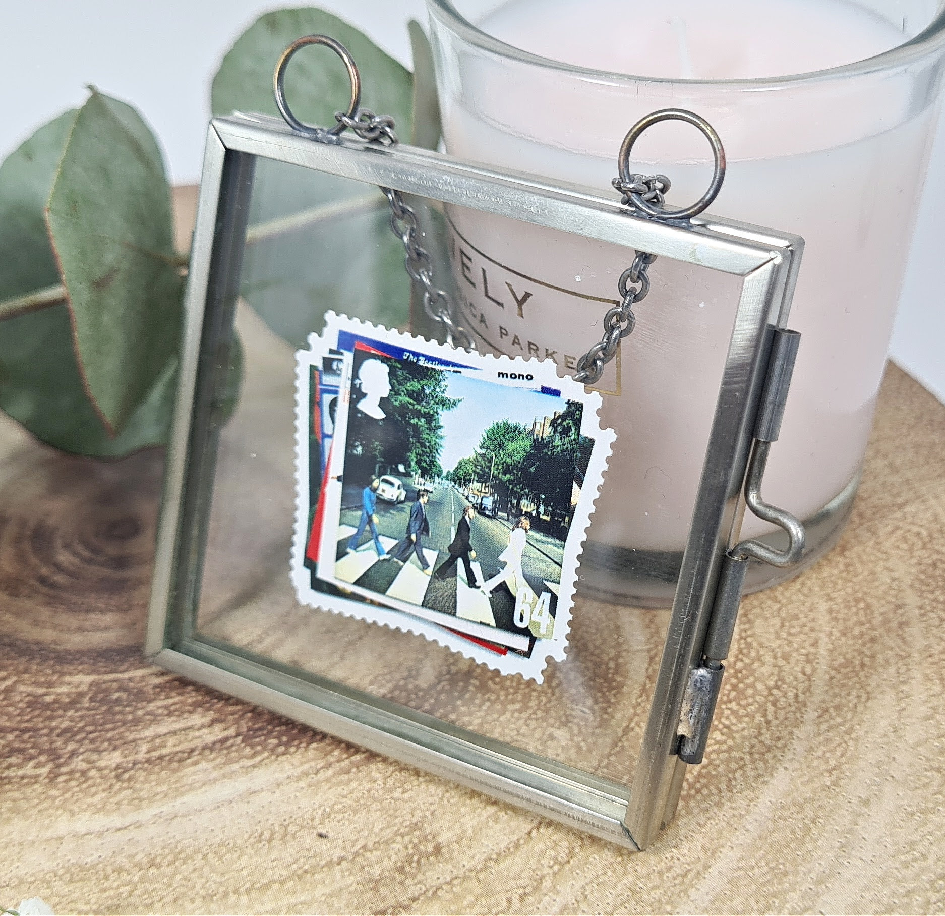 The Beatles 'abbey Road' Album Cover Stamp Art, Fab Four Gift Idea ...