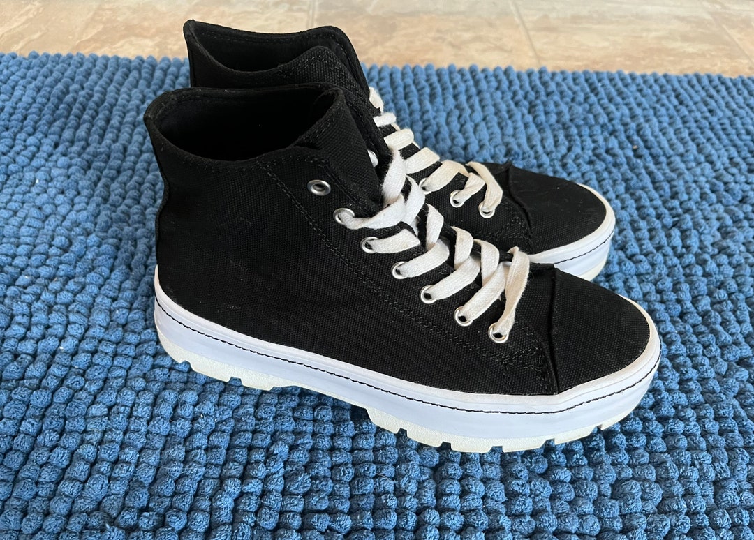 Madden Girl Shadow Luged Chunky Sneakers Sz 7.5 - Etsy