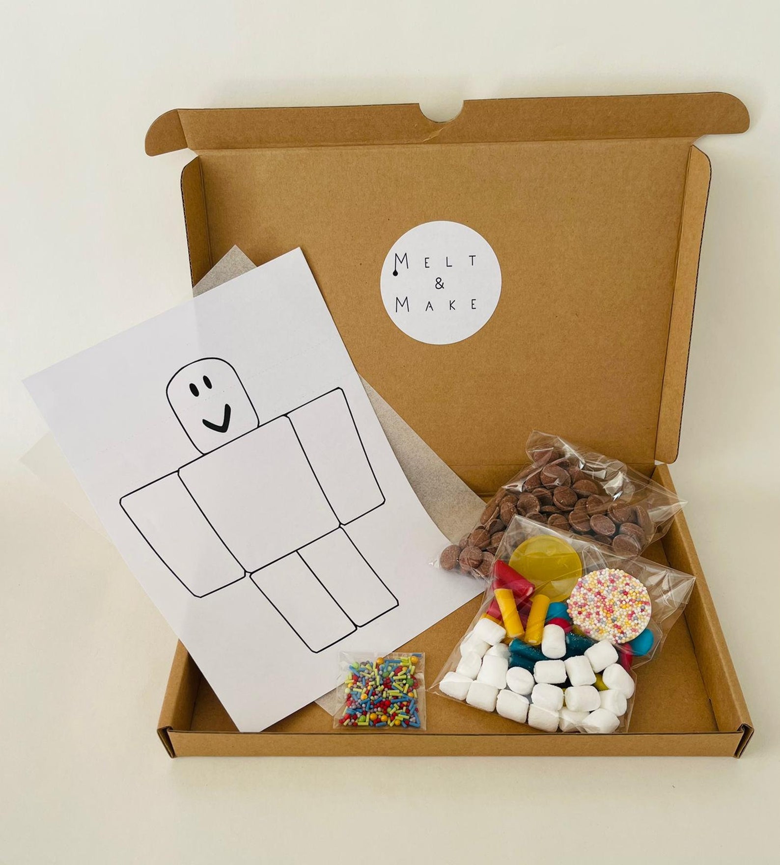 Roblox Boy Chocolate Craft Kit | Etsy