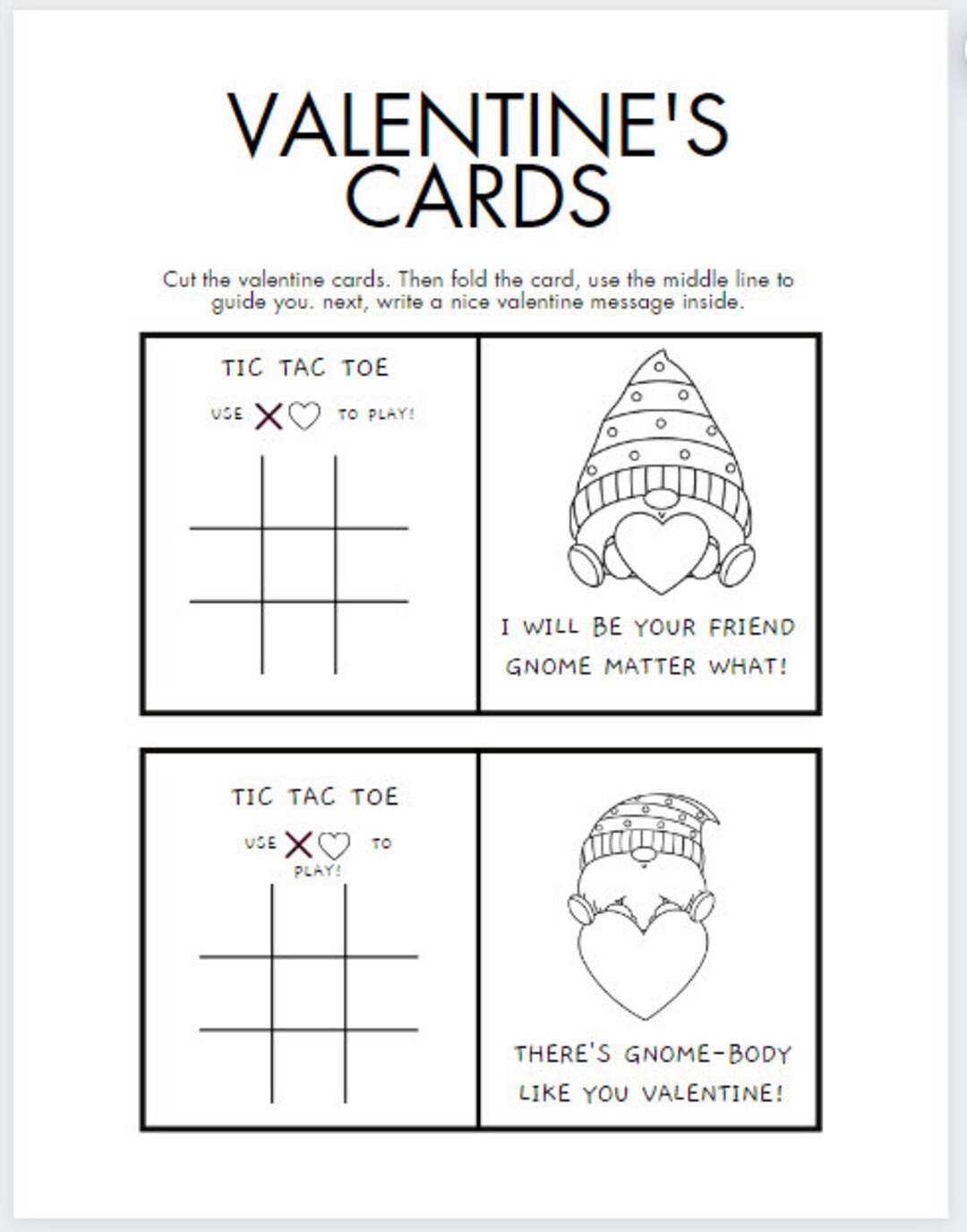 Valentines Fun Pack, Valentines Cards, Valentines Word Scramble ...