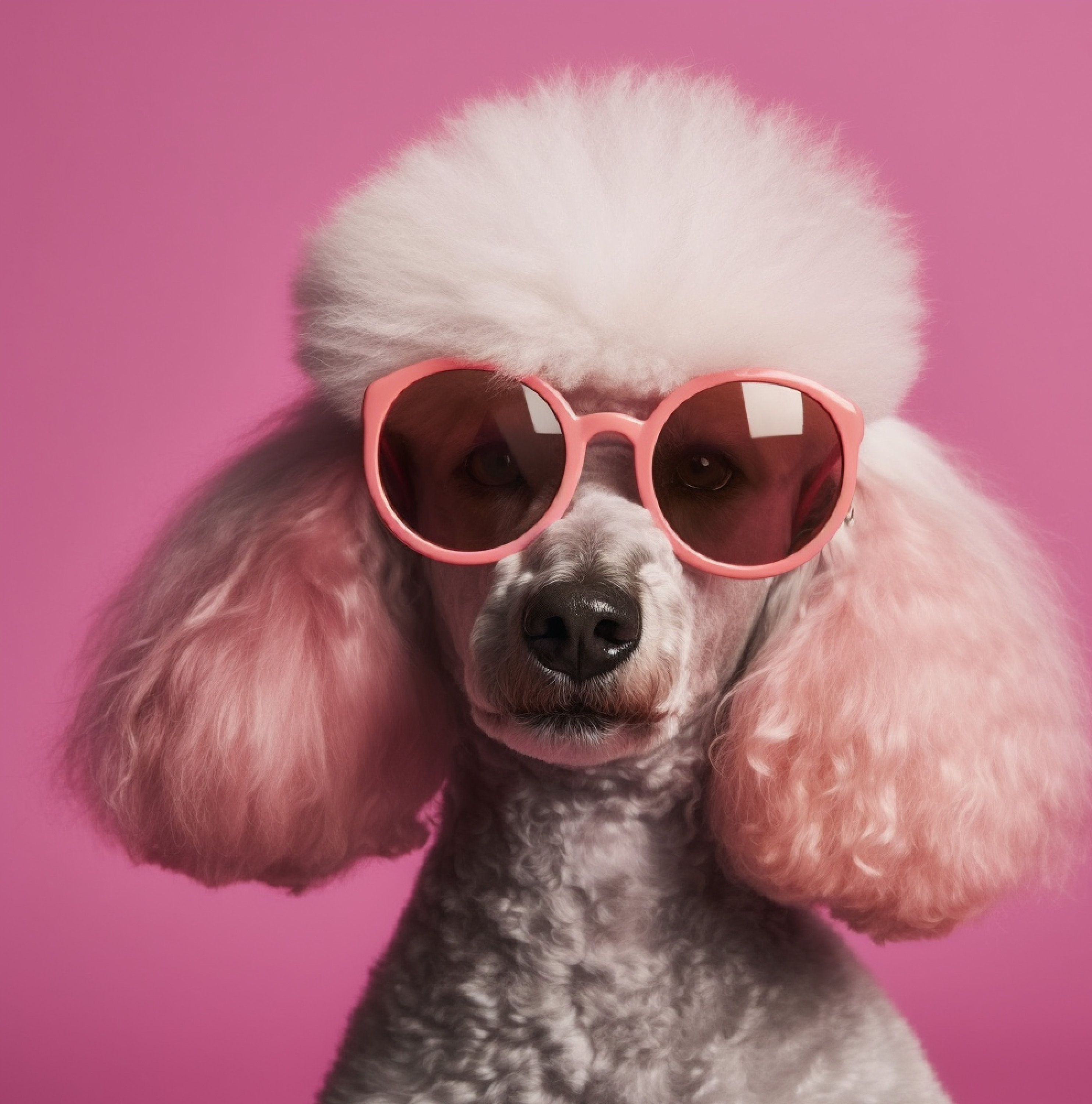 AI Generated Poodle Image - Etsy