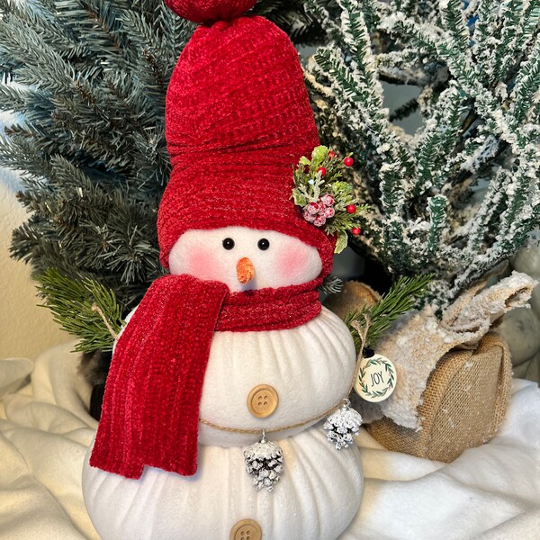 Fleece Snowman - Etsy