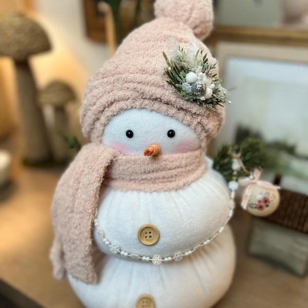 Fleece Snowman - Etsy