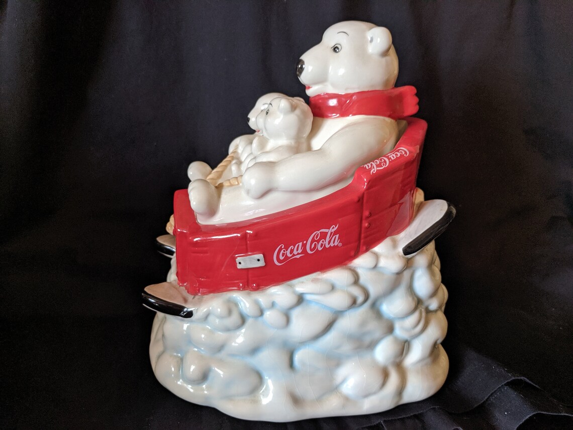 Interesting Coca Cola Cookie Jar Polar Bear Gallery