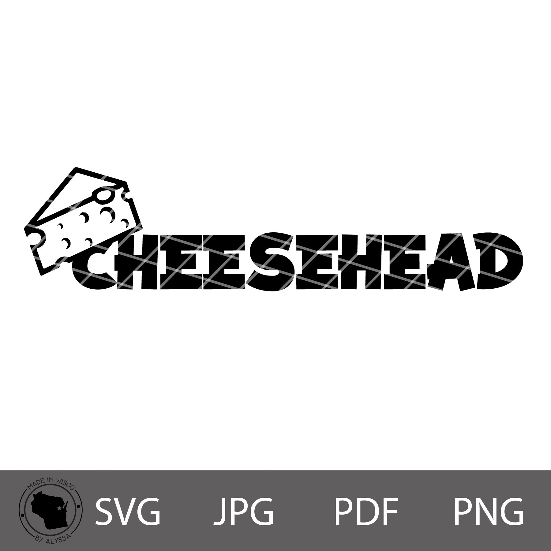Cheesehead Svg, Funny Wisconsin Svg, Cheese Svg, Cricut Files - Etsy
