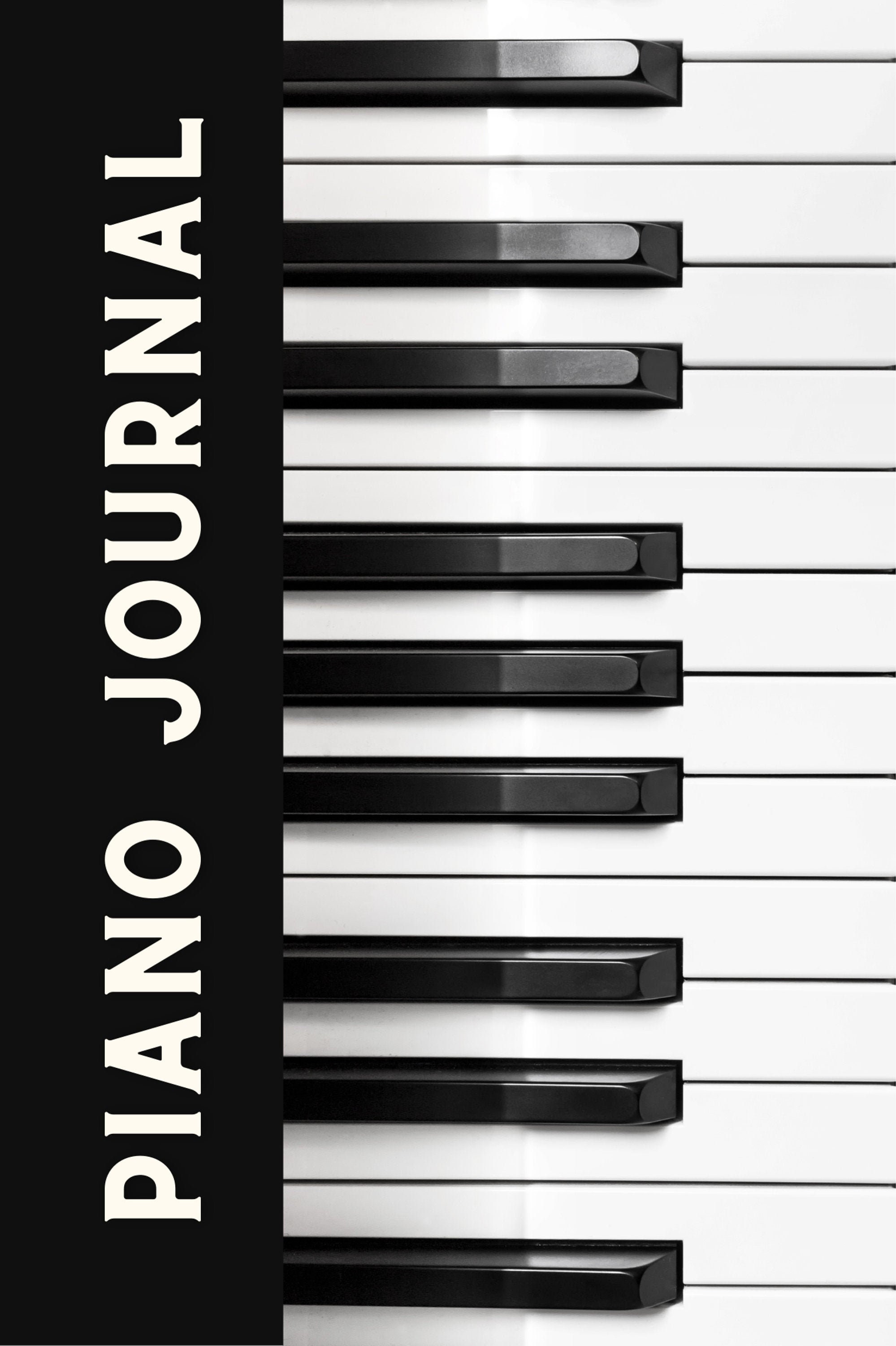 My Piano Journal - Etsy