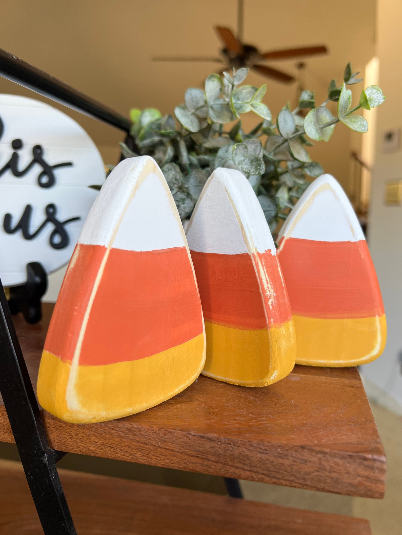 Wooden Fall Decor Fall Farmhouse Decor Halloween Decor Rustic Fall ...