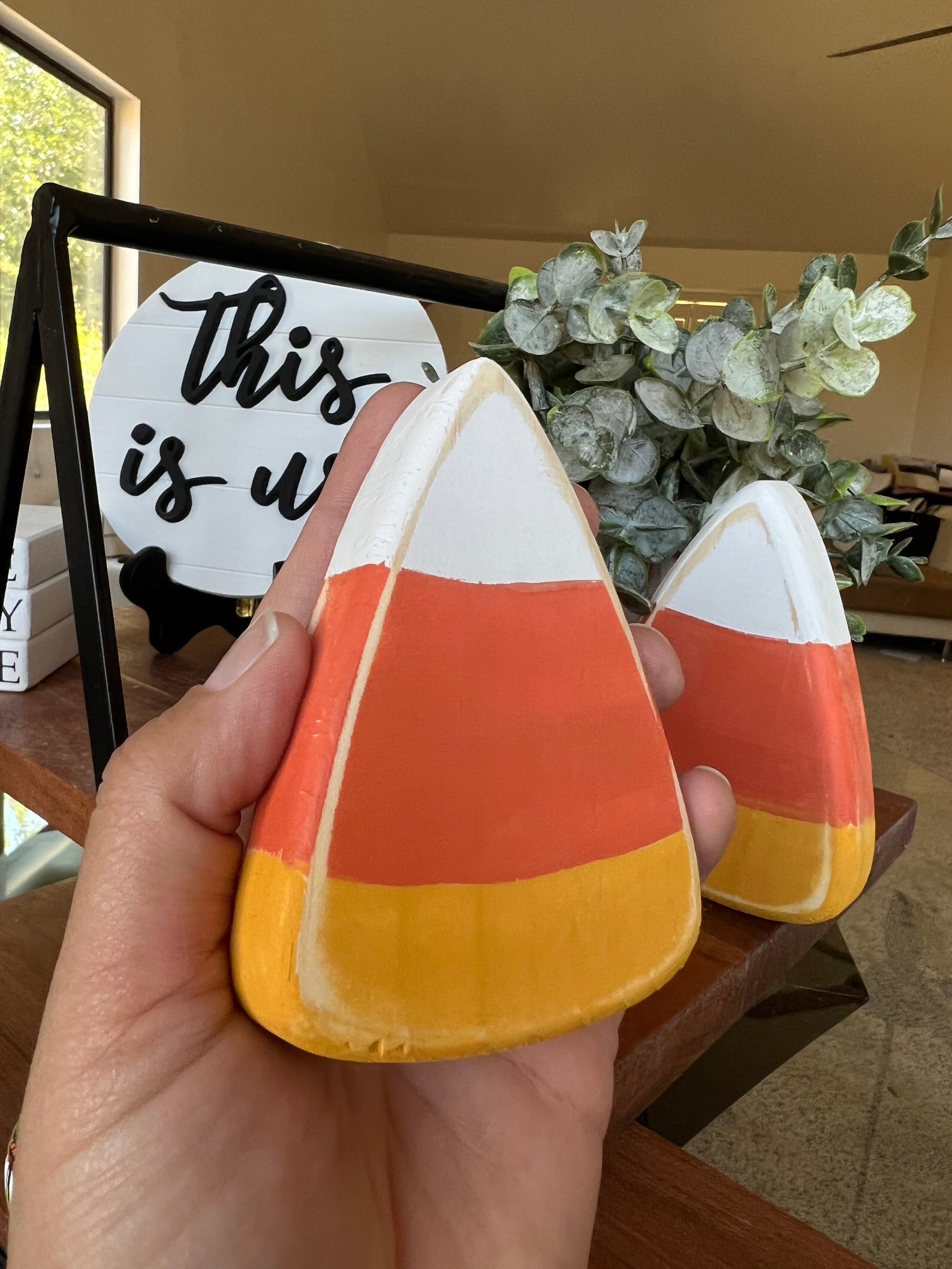 Wooden Fall Decor Fall Farmhouse Decor Halloween Decor Rustic Fall ...