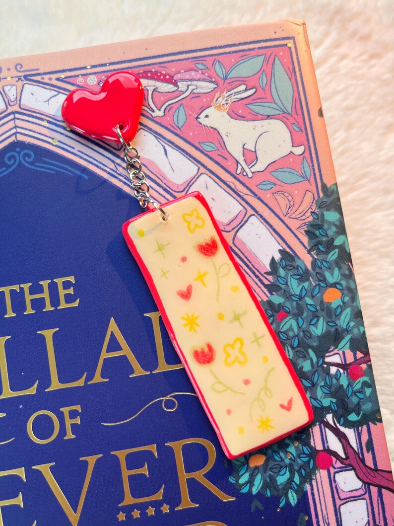 Handmade Clay Bookmarks | Bookmark, Clay - Etsy