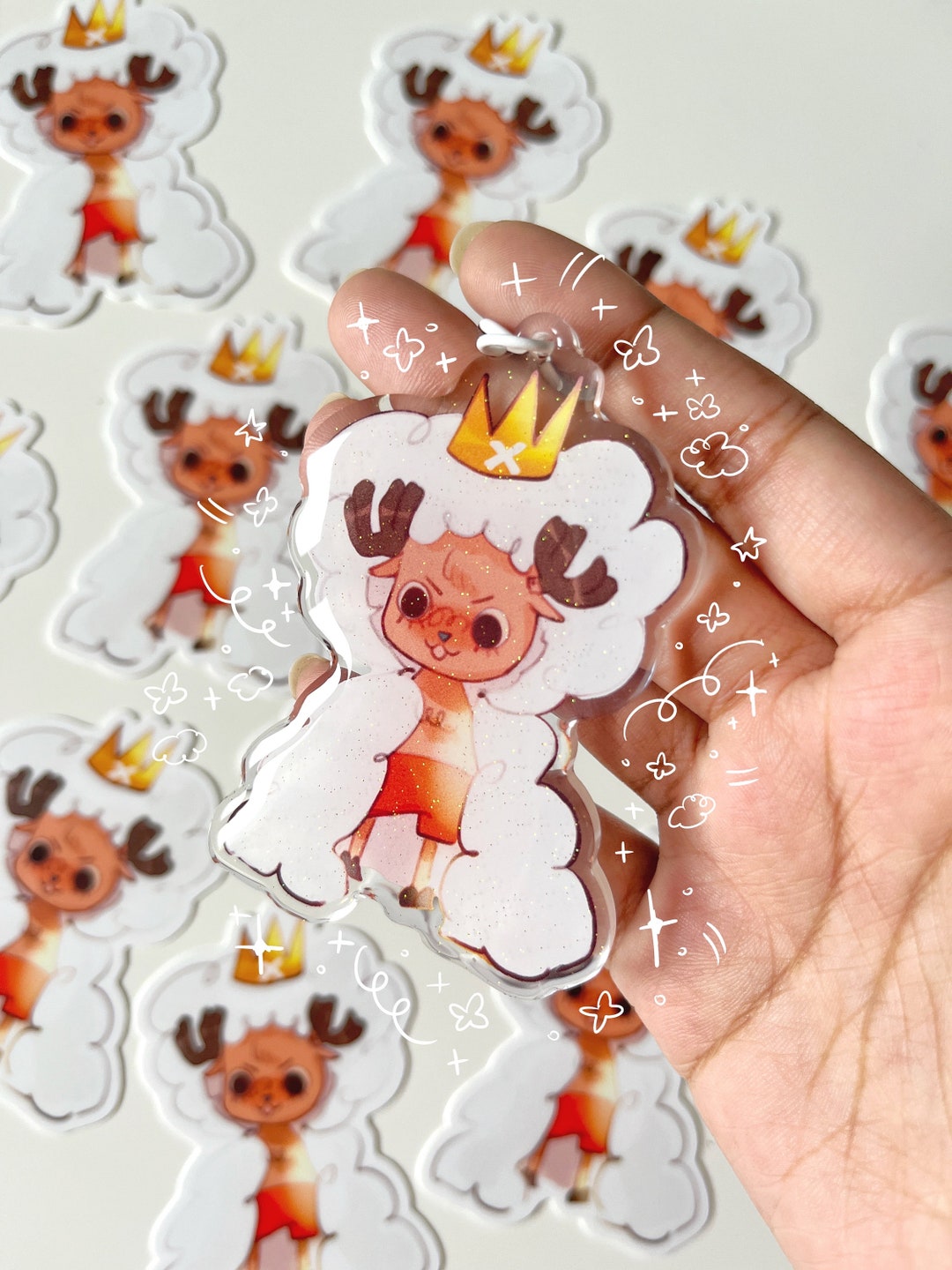 Tony Tony Chopper Acrylic Keychain Acrylic Keychain Accessories - Etsy