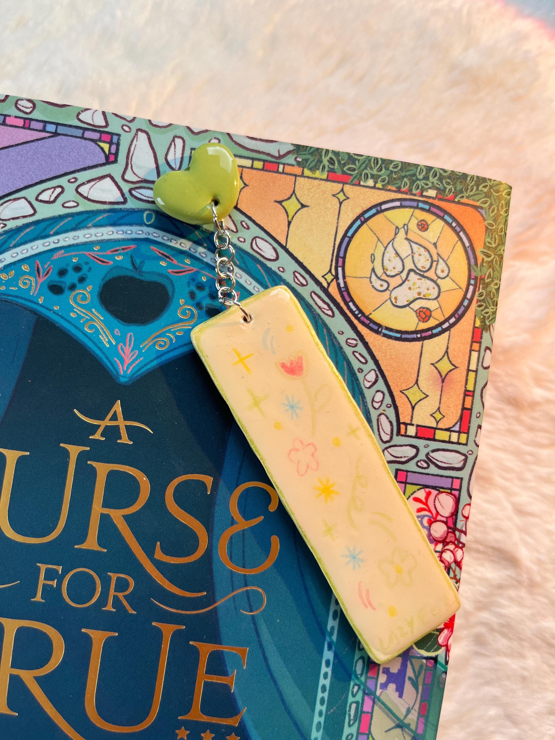 Handmade Clay Bookmarks | Bookmark, Clay - Etsy