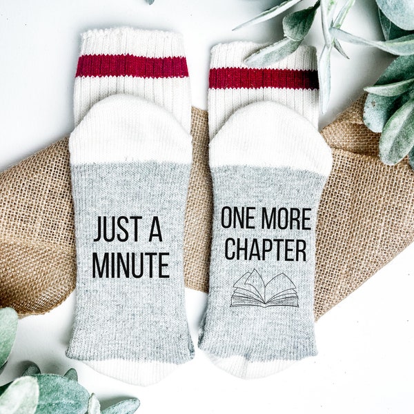 Bookish Socks - Etsy