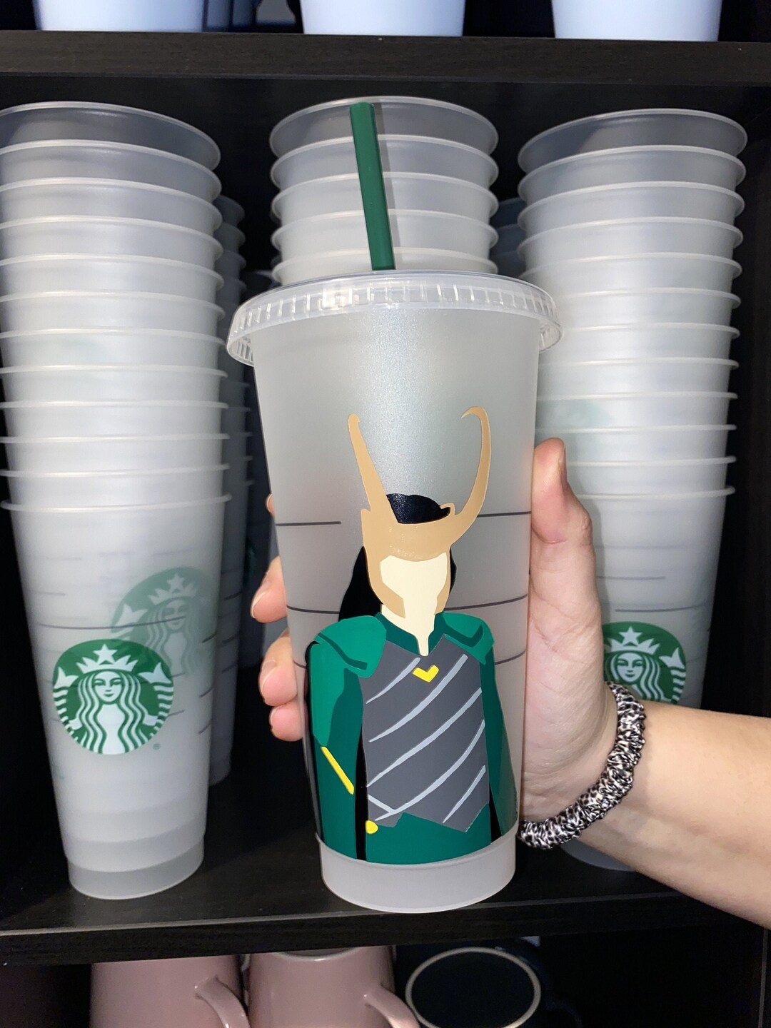 Loki Starbucks Cold Cup - Etsy