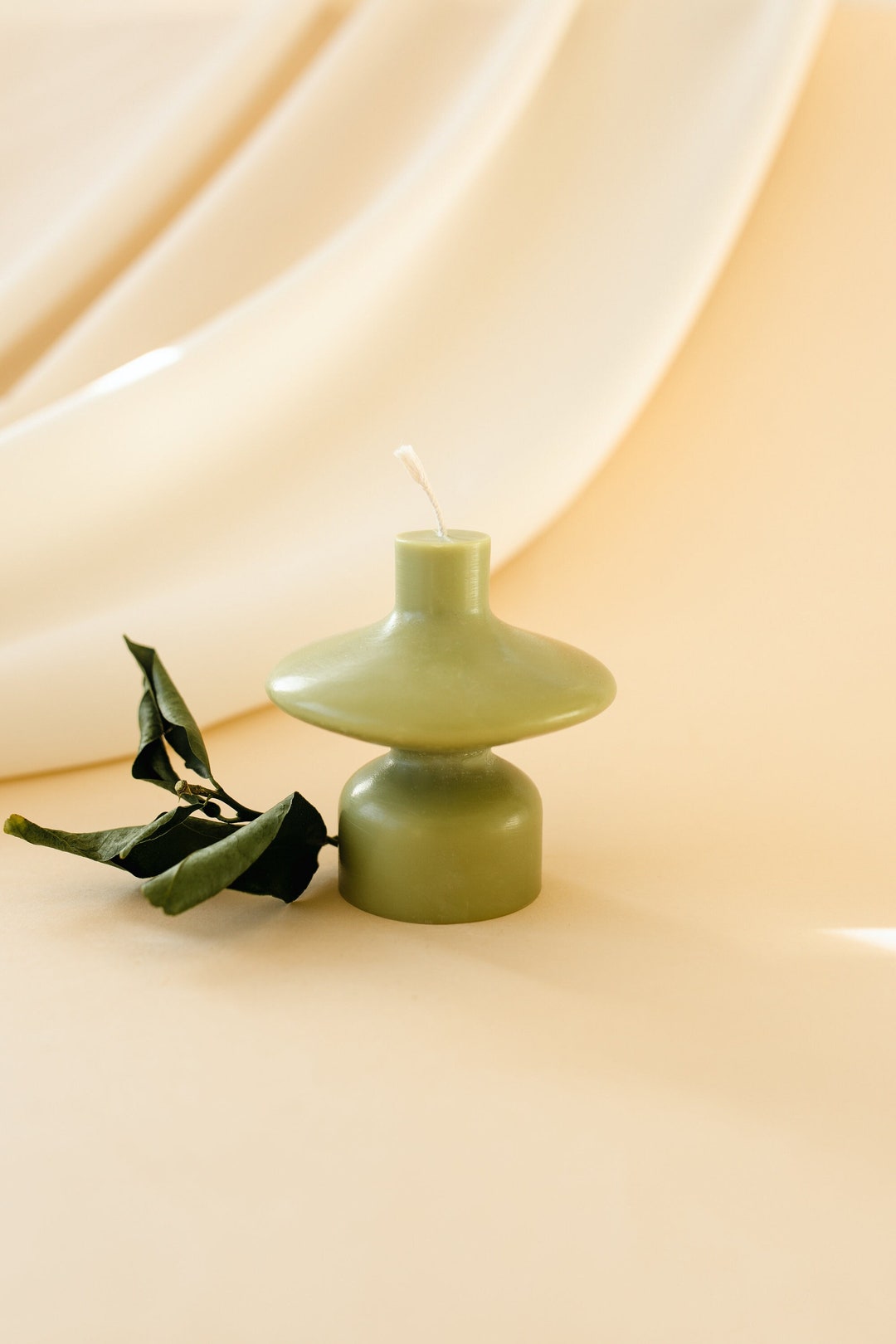 Sculptured Candle for Modern Interior Design, Colorful Home Decor for ...