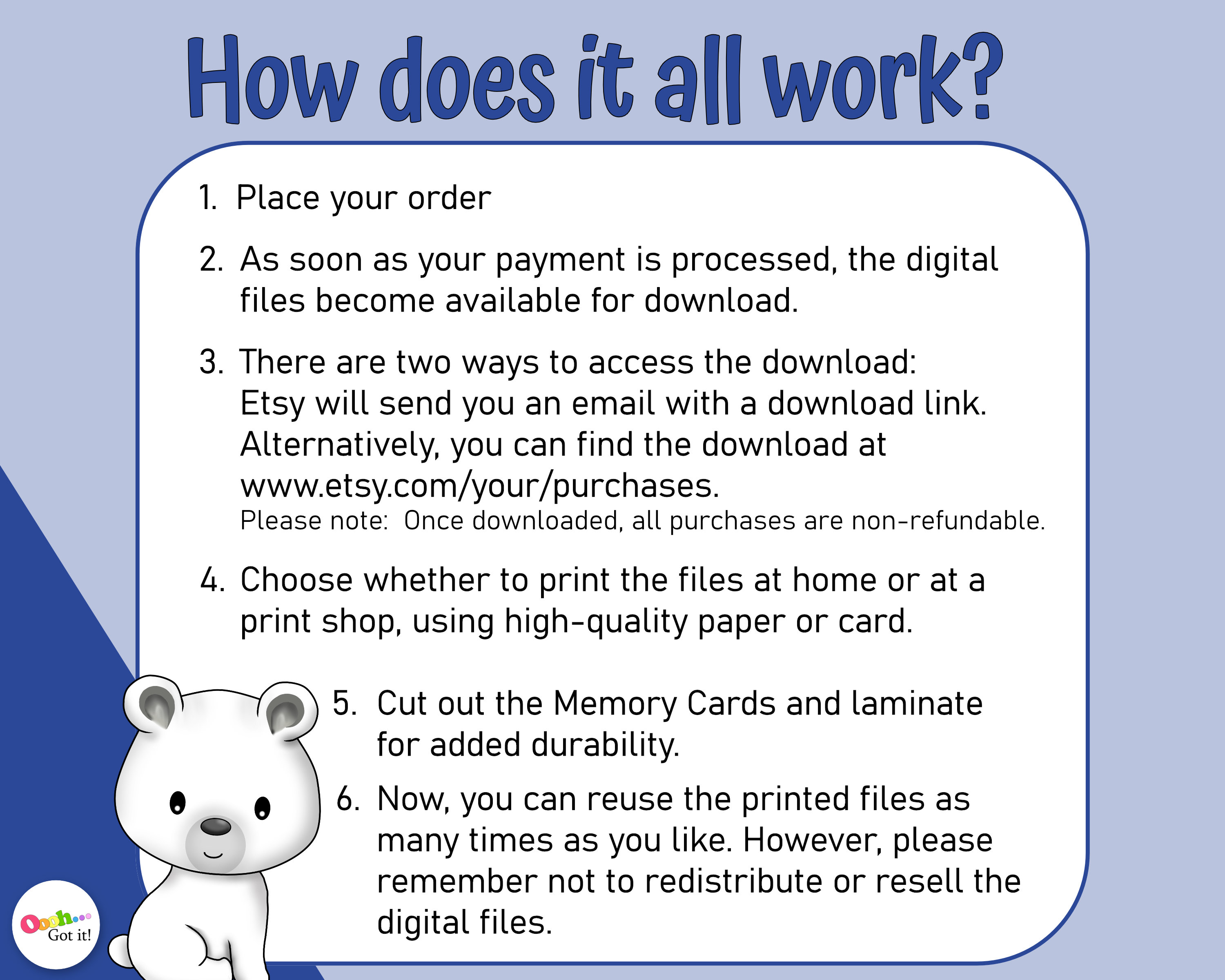 Winter Wonderland Memory Card Game: A Printable Picture Matching ...