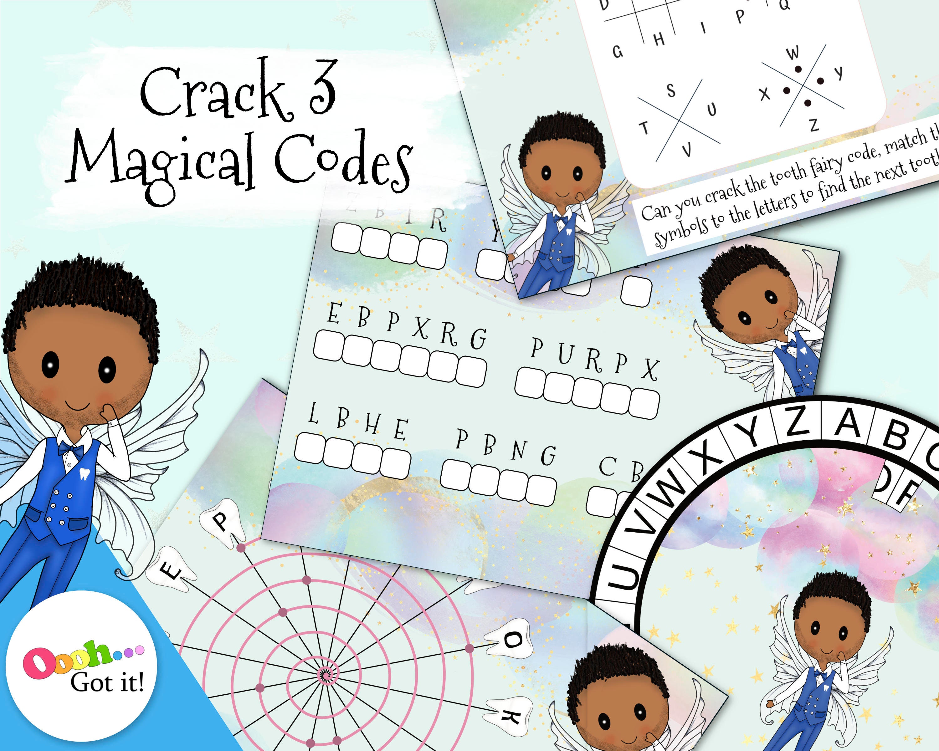 Tooth Fairy Treasure Hunt for Kids Printable Scavenger Hunt - Etsy