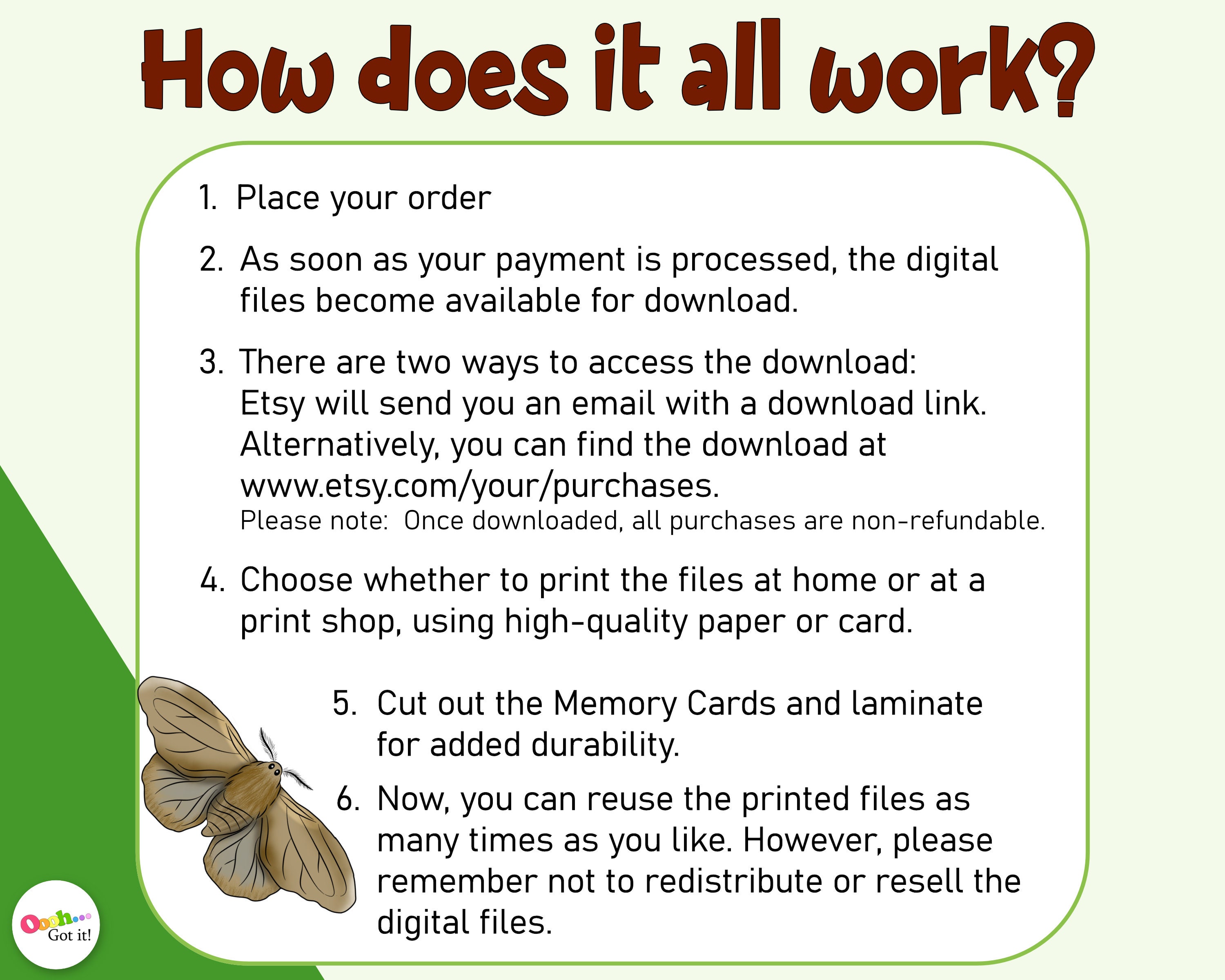 Bug Memory Cards, a Printable Creepy Crawler Picture Matching Game for ...