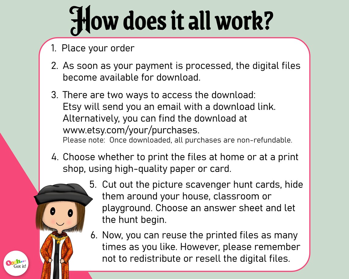 The Tudors Picture Scavenger Hunt, a Printable British History Family ...